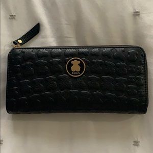 Tous Bags | Authentic Leather Continental Wallet | Poshmark